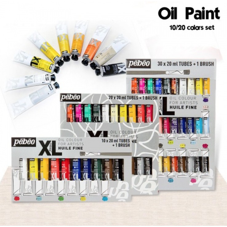 Pebeo XL Studio Oil Colour For Artist HUILE FINE (10/20/30) | Shopee ...