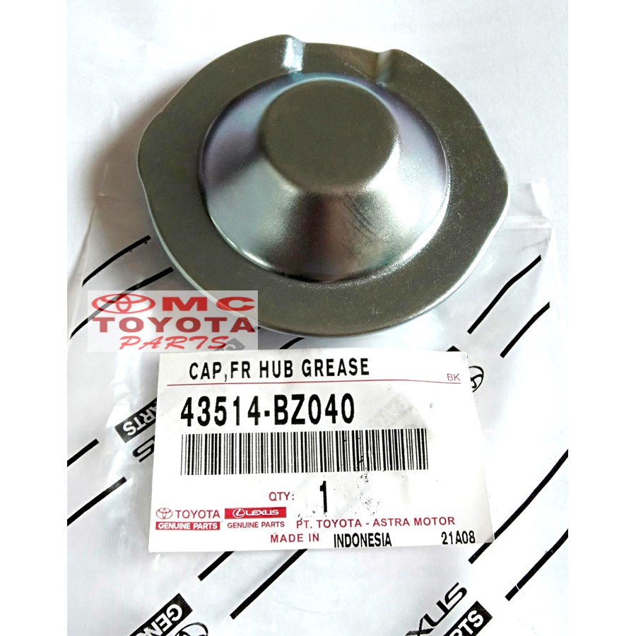 All New Avanza Xenia Front Wheel Grease Bearing Hubcaps 43514-BZ040 ...