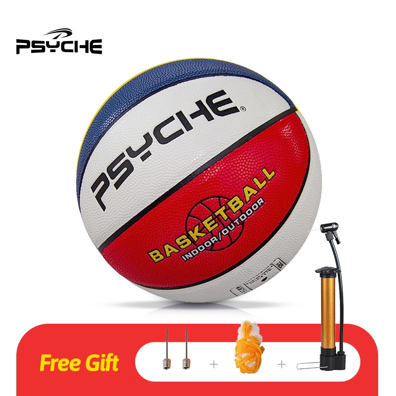 「Psyche」 Original Basketball Ball Size 7 PU Outdoor Indoor (with Free ...