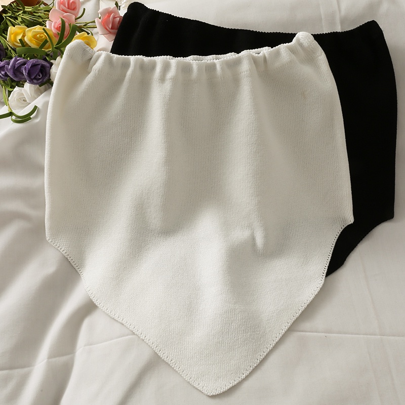 Strapless Knitted Chest-Wrapped Women New Style Short Navel-Exposed ...