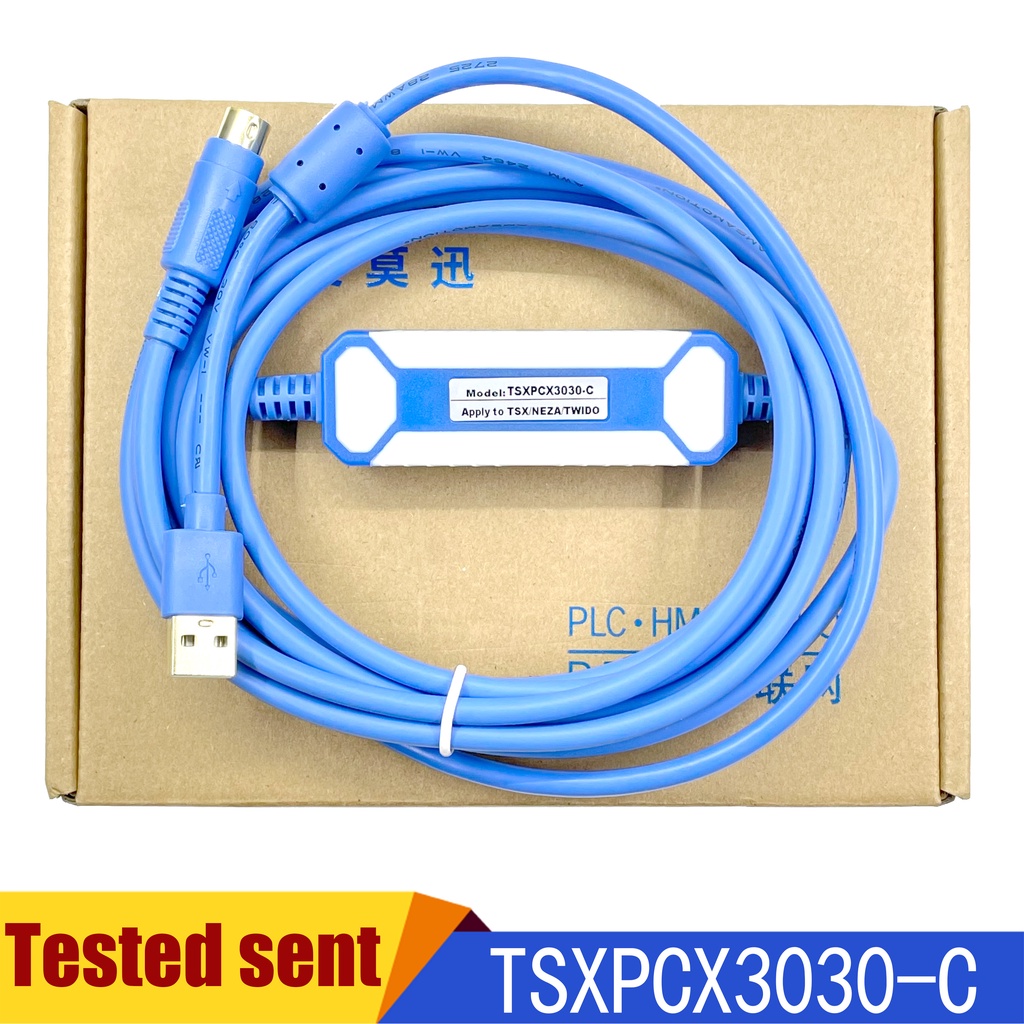 New Tsxpcx3030 C Suitable Schneider Twido Series Plc Programming Cable Tsxpcx3030 Download Cable