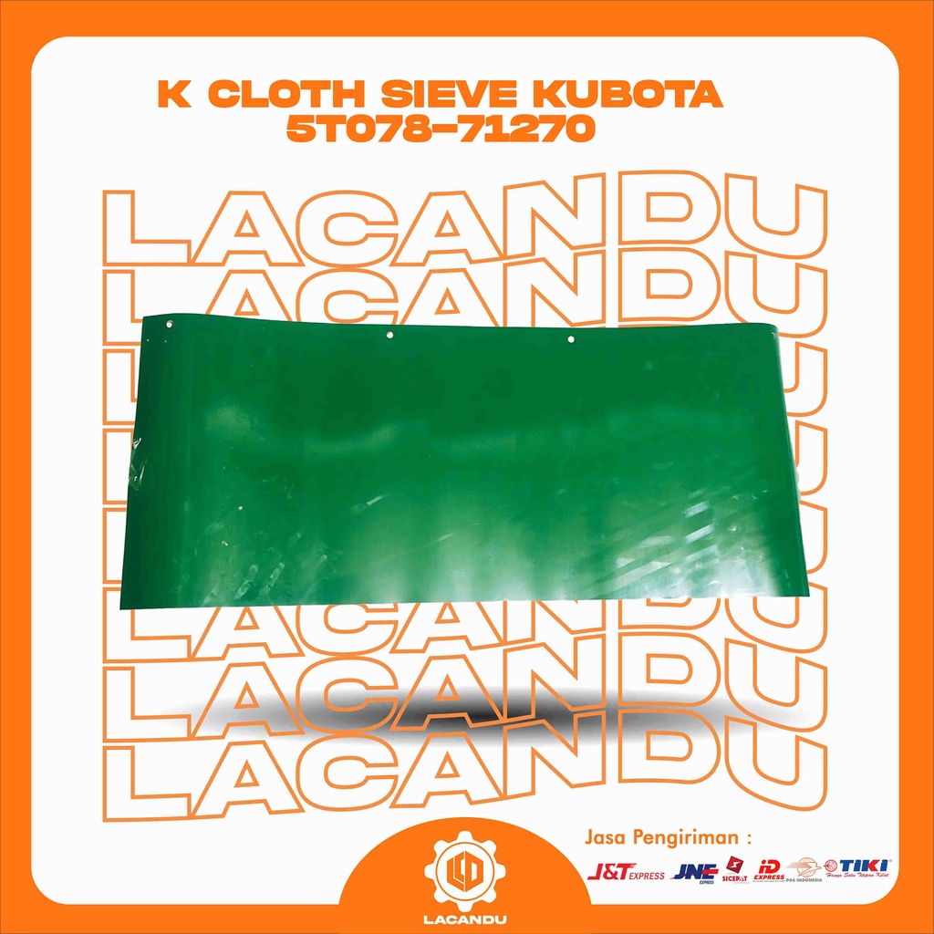 K CLOTH SIEVE KUBOTA 5T078-71270 FOR COMBINE HARVESTER LACANDU PART ...