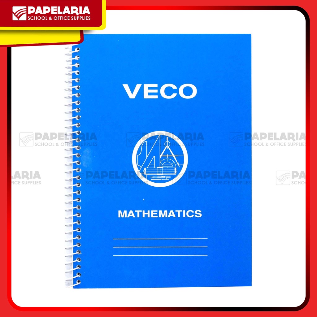 VECO MATHEMATICS NOTEBOOK | Shopee Philippines
