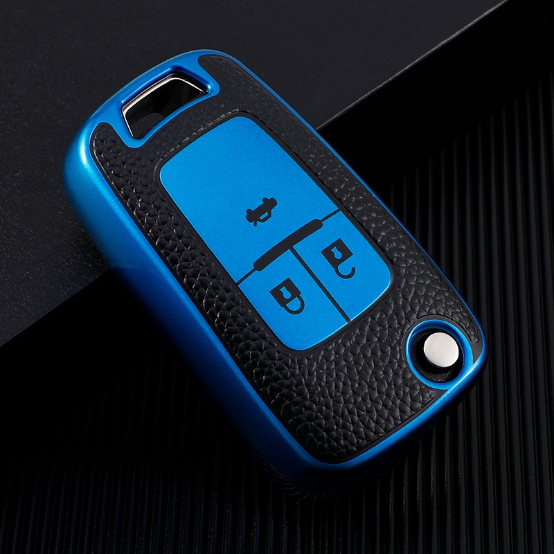 Car Flip Key Case Cover for Chevrolet Cruze Aveo Trax Sail Malibu ...