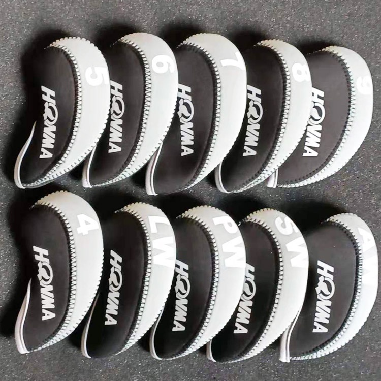 Golf club cover Honma iron set ball head cover high-grade PU thorn rust ...