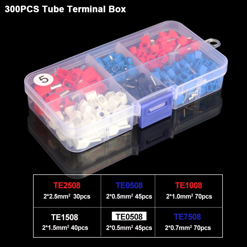 Tube Ferrule Terminal Box-packed Electrical Tubular Terminal Insulated ...