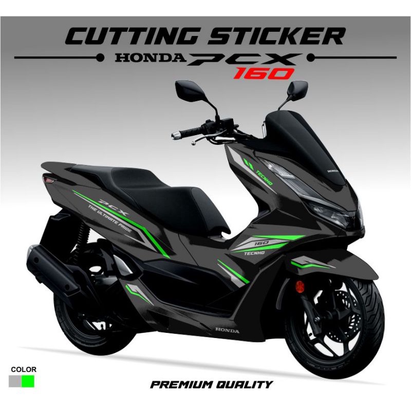 Honda NEW PCX 160 Motorcycle Cutting Trim Sticker Honda PCX Sticker ...