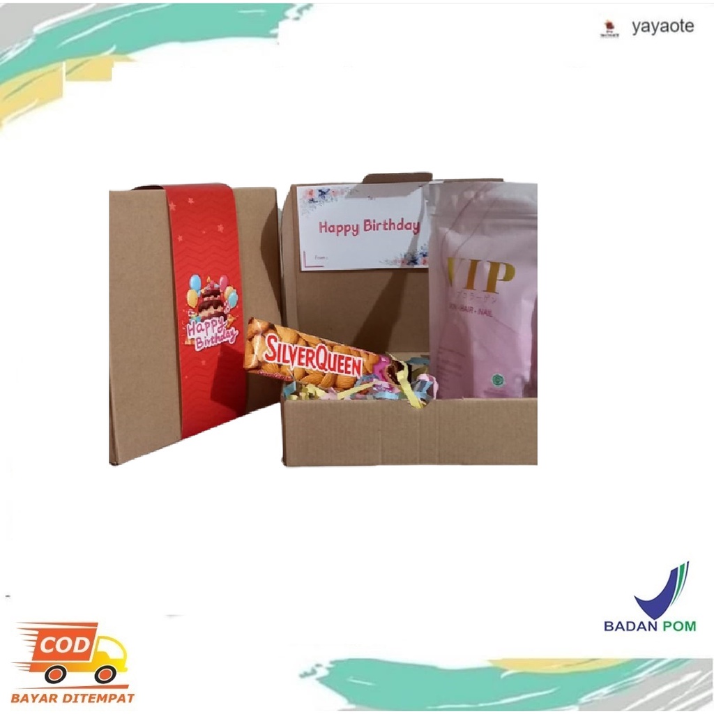 Vip Collagen Exclusive Hampers Birthday Parcel Premium Parcel | Shopee ...