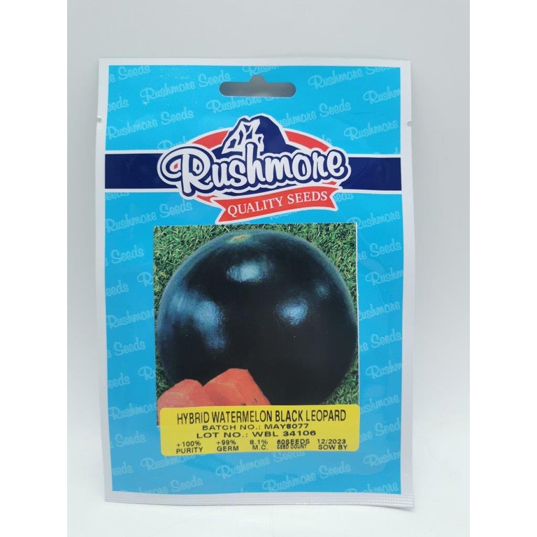 RUSHMORE WATERMELON BLACK LEOPARD SEEDS ( ORIGINAL GARDEN PACK ...