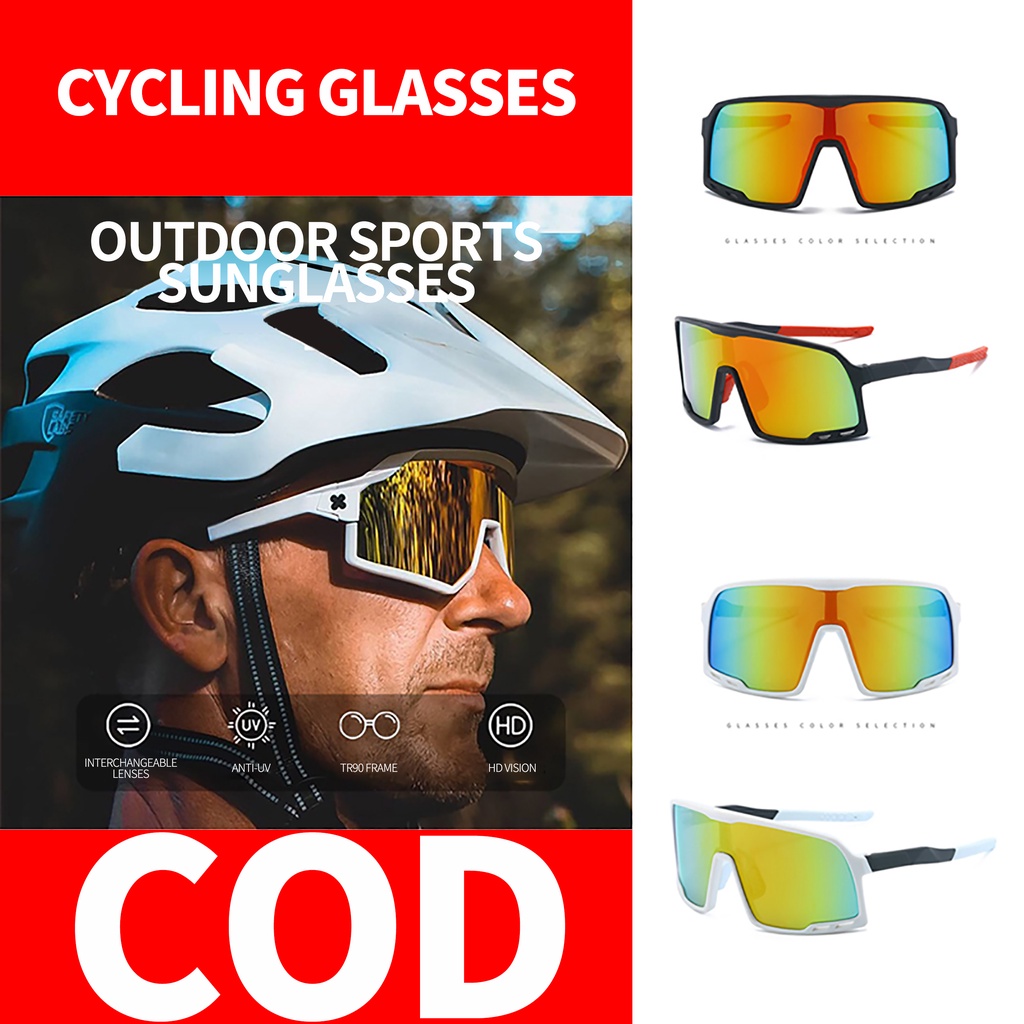 The New sports cycling shades UV400 Cycling Sunglasses Mountain Bike ...