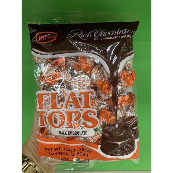 CURLY TOPS / FLAT TOPS MILK CHOCOLATE 15’s/ 30’s INSIDE | Shopee ...