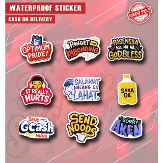 Filipino Statements, Expression Stickers | Hologram / Vinyl | JRP ...