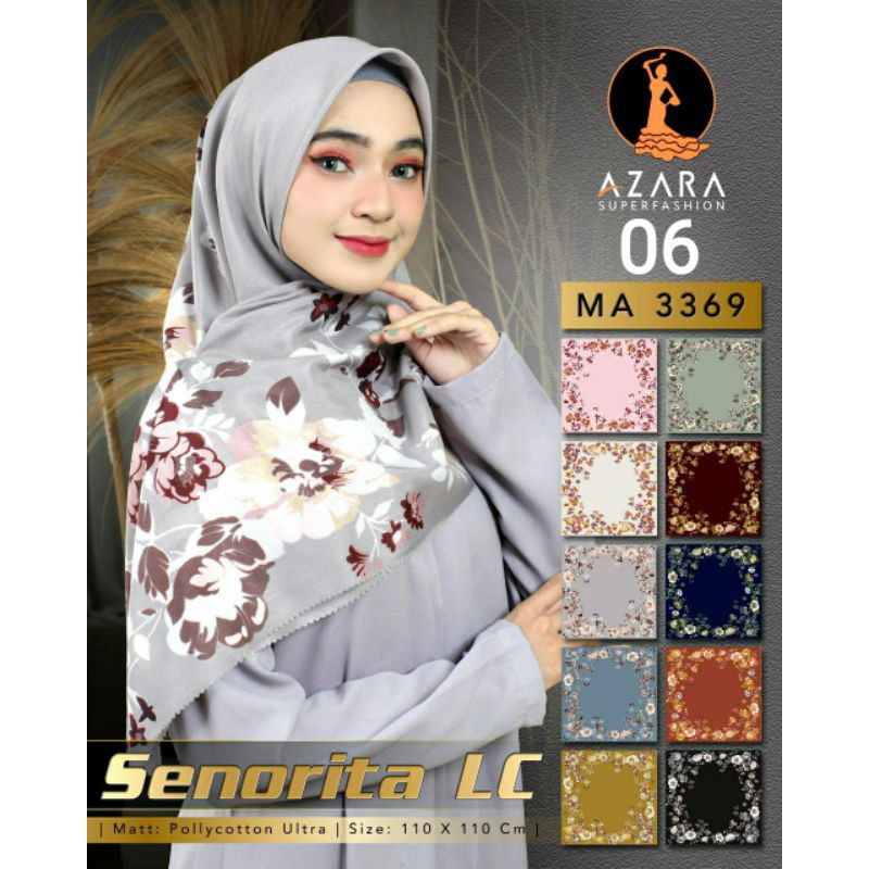 Hijab Azara Senorita LC MA3369 (Contents 10pcs) | Shopee Philippines