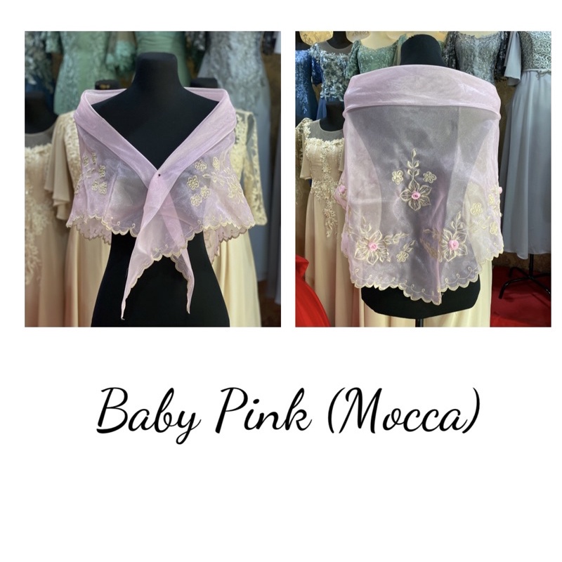 Filipiniana Alampay (Embroidered) | Shopee Philippines