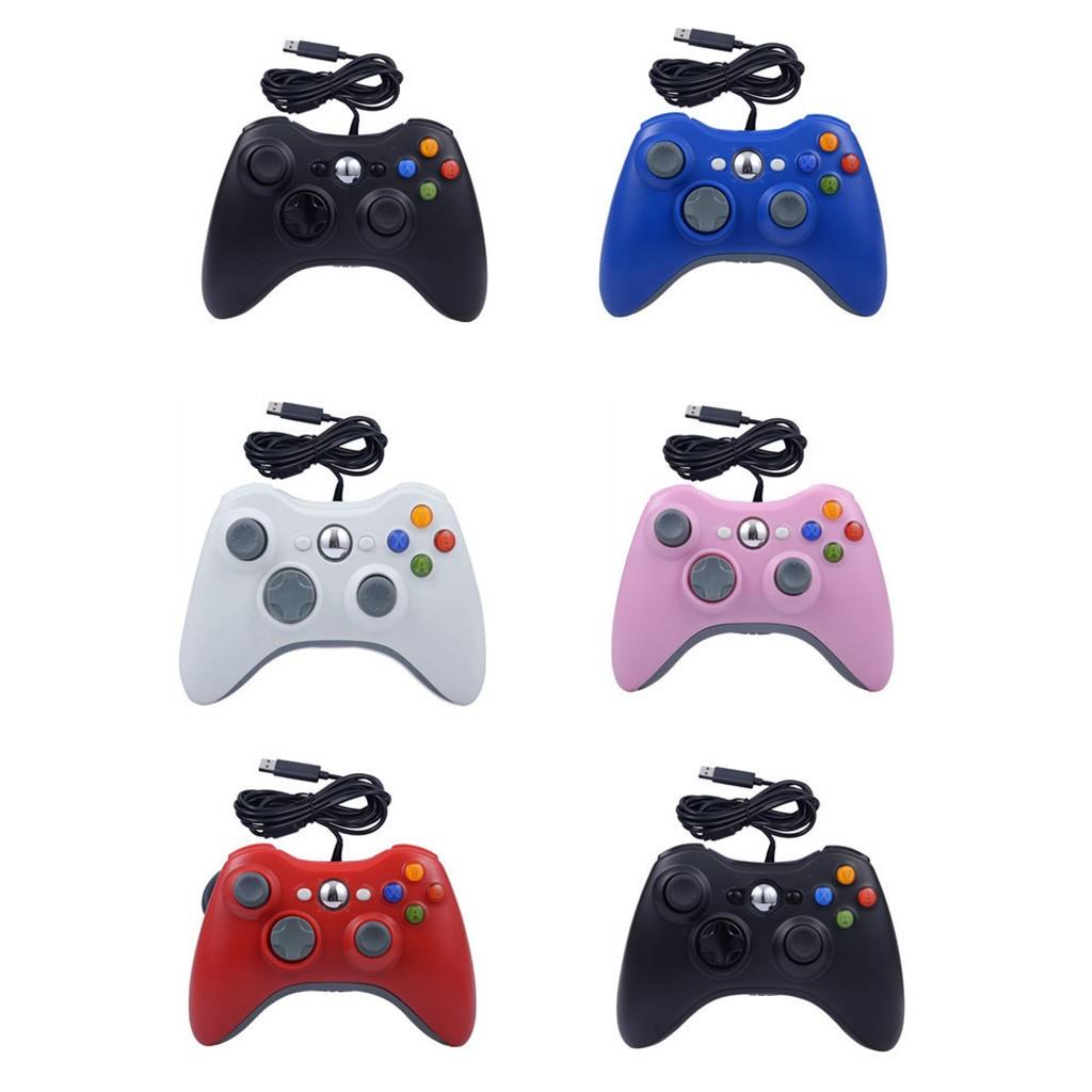 Xbox360 cable console handle PC360 computer game controller with color ...