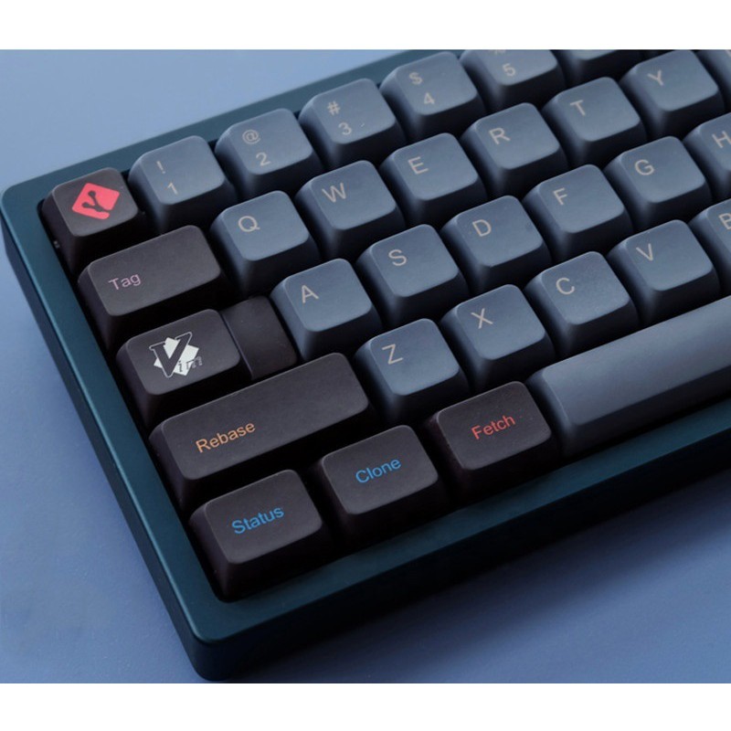 Programmer 123 Keys PBT Dye-Subbed XDA Profile Keycaps Set for ...