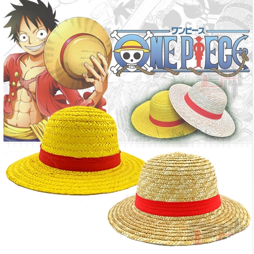 Japanese Anime One Piece Monkey D Luffy Shanks Straw Hat Pirate Wheat ...