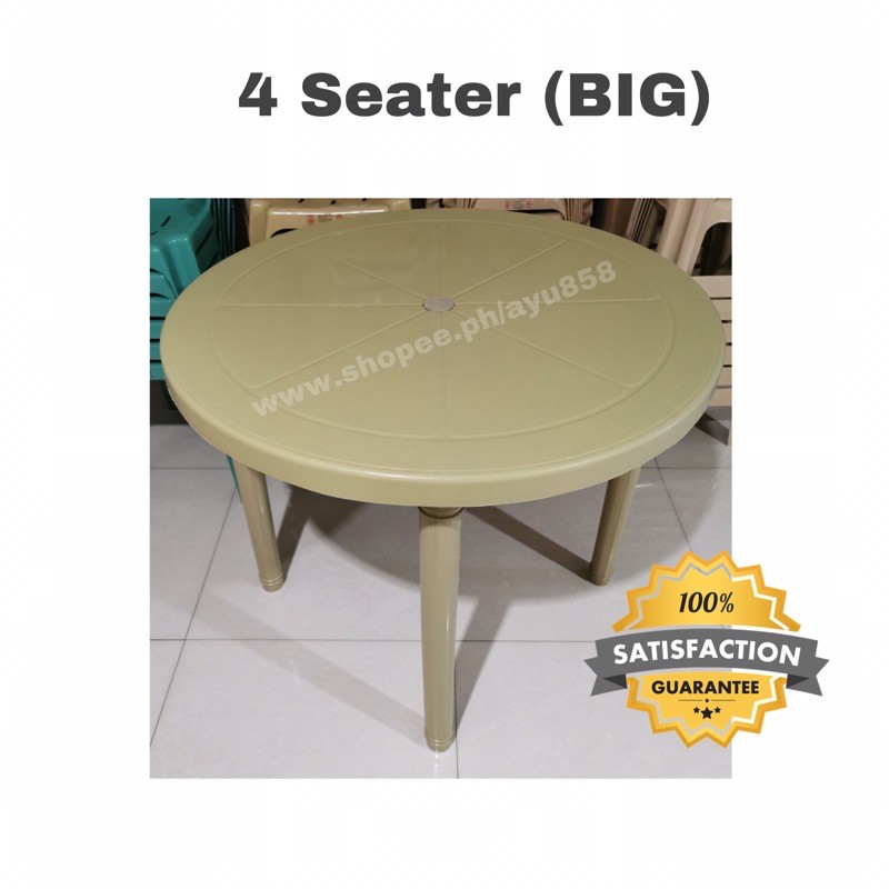 Monoblock Round Table (4 Seater) | Shopee Philippines