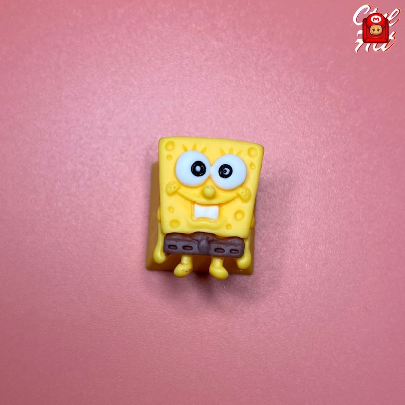 #33 SPONGEBOB KEYCAP FOR MECHANICAL KEYBOARD | Shopee Philippines