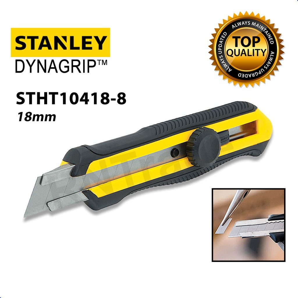 Stanley Dynagrip Stht 10 418 Cutter Snap Off Knife Multipurpose Heavy