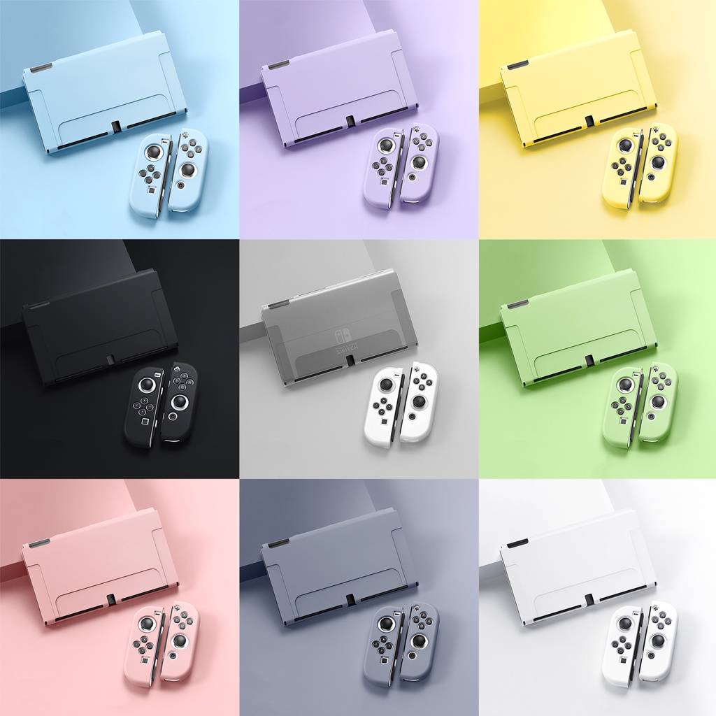 PawDiary Nintendo Switch Oled Soft Case Oled TPU Case Transparent Multi ...