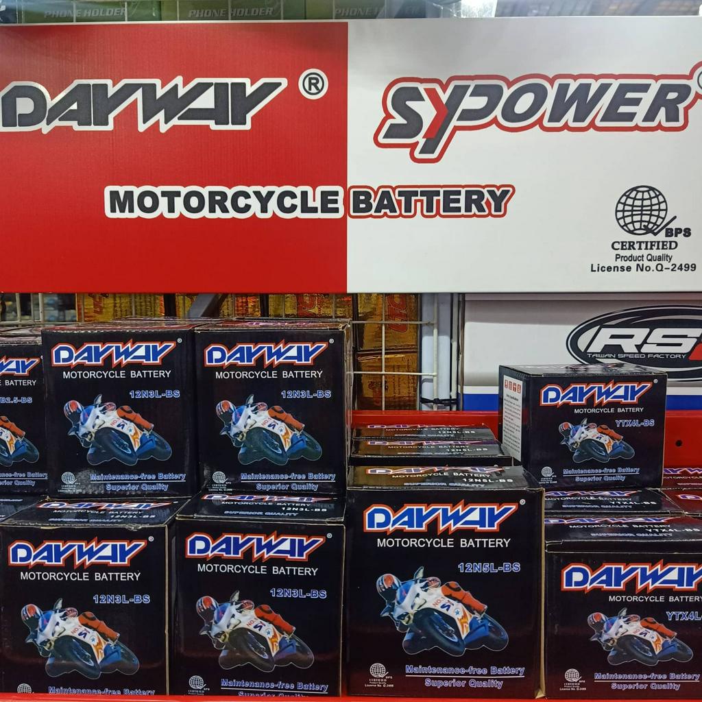 ORIGINAL DAYWAY BATTERY 2.5/3L/4L/5L/5A/6.5L/7L/7A/9L/9A | Shopee ...