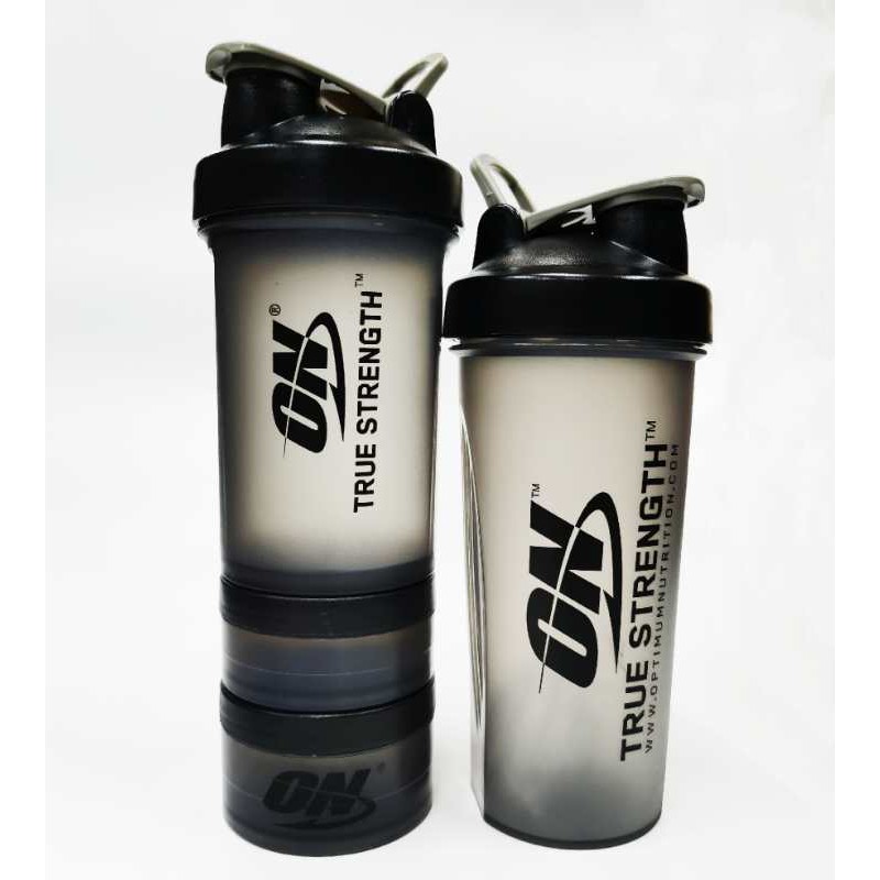 Optimum Nutrition True Strength Protein Shaker Bottle Cup 450ml ...