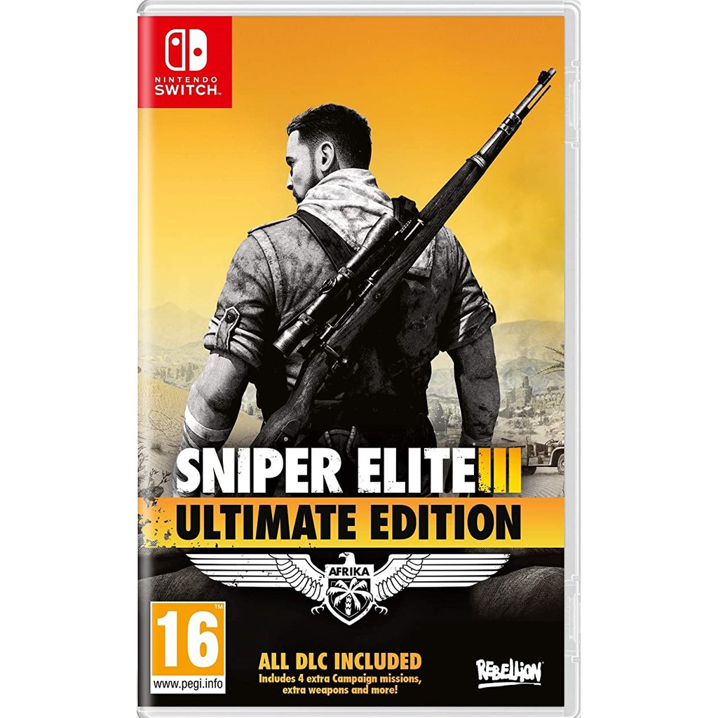 Nintendo Switch Sniper Elite 3 Ultimate Edition | Shopee Philippines