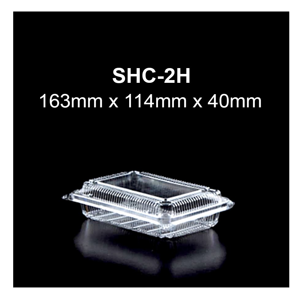 Rectangular clamshell food container 20pcs SHC-2H | Shopee Philippines