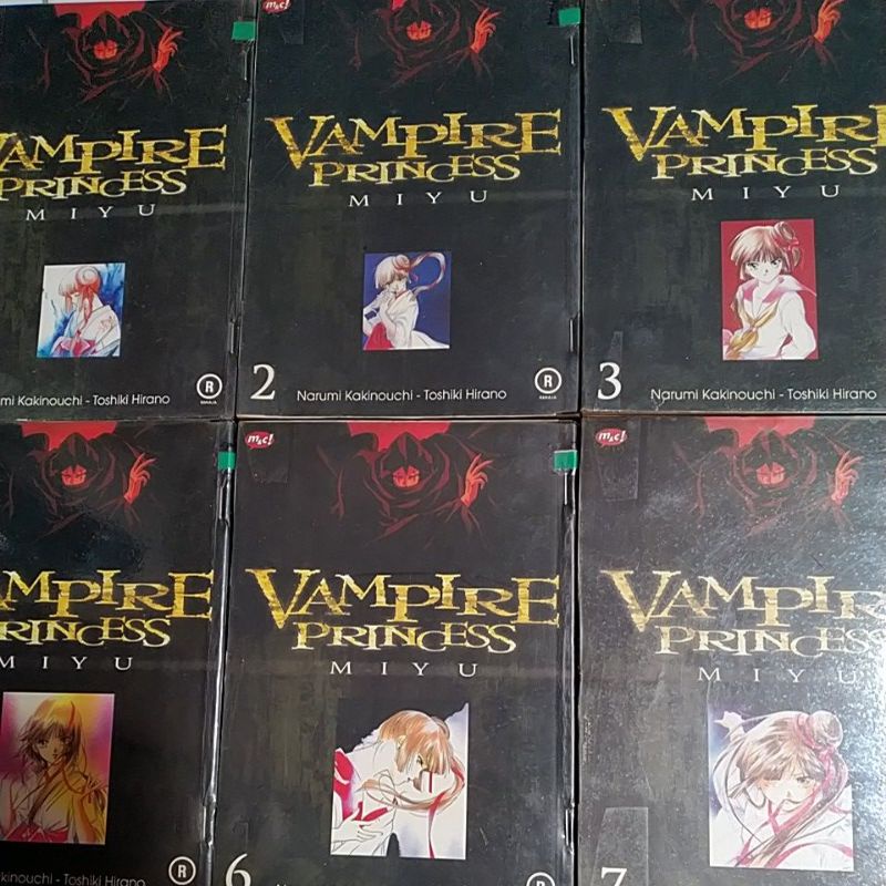 Comic Vampire Princess miyu Japanese anime manga comic youth reading ...