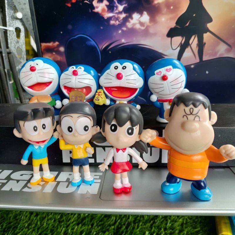 ANIME DORAEMON NOBITA SHIZUKA SUNEO TAKESHI SET 8 | Shopee Philippines
