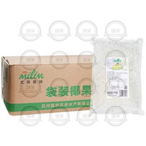 Milin / CTea Nata Coconut Jelly 1kg (Sinkers for Milktea, Coffee ...