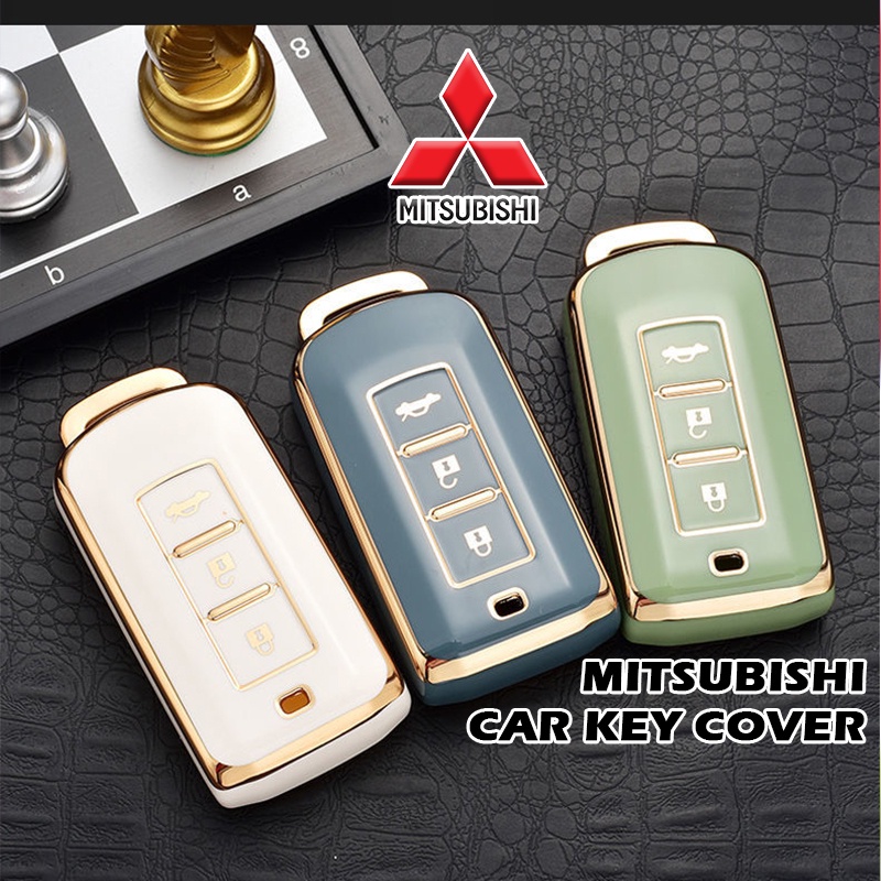 Soft TPU Car Remote Key Case For Mitsubishi Xpander Outlander ASX ...