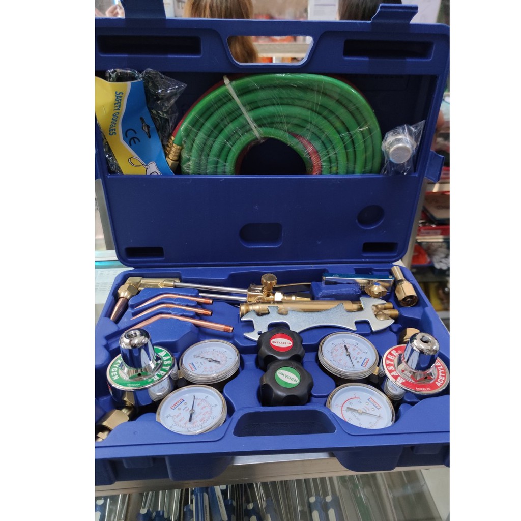 Master Welding & Cutting Outfit Set (Includes Oxygen & Acetylene ...