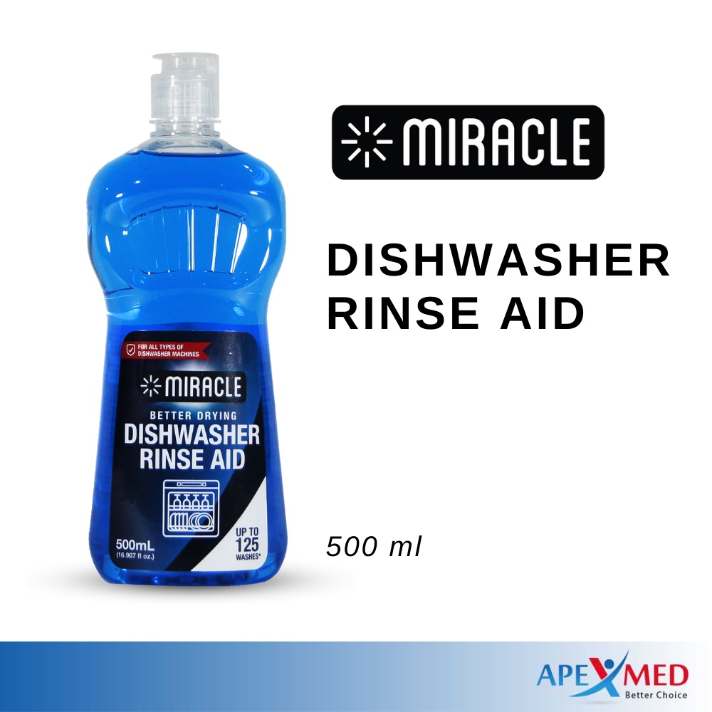 Miracle Dishwasher Rinse Aid - 500ml Bottle | Shopee Philippines