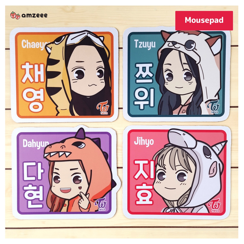 Twice Mousepad - Kpop Kawaii Mousepad | Shopee Philippines