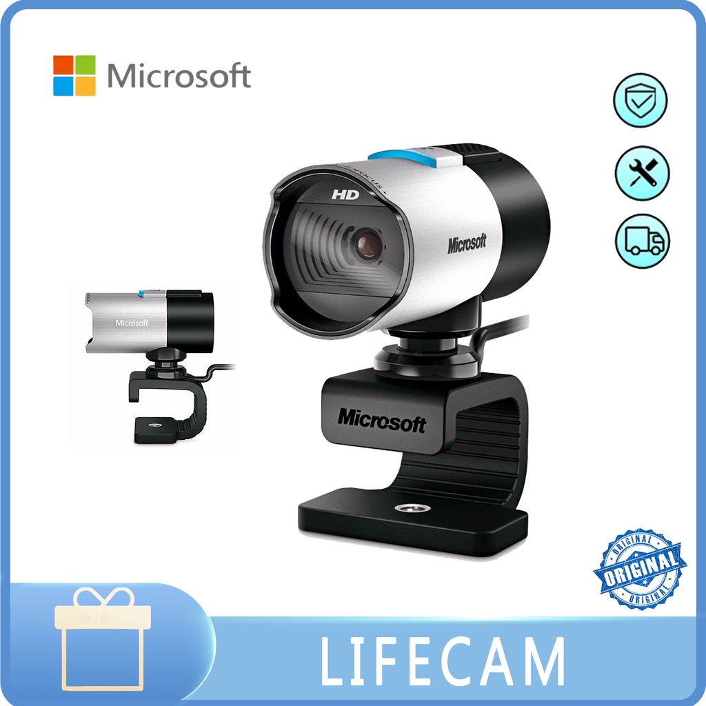 Microsoft lifecam 1080p Sensor Hd Camera 360°Rotating Real Colorful ...
