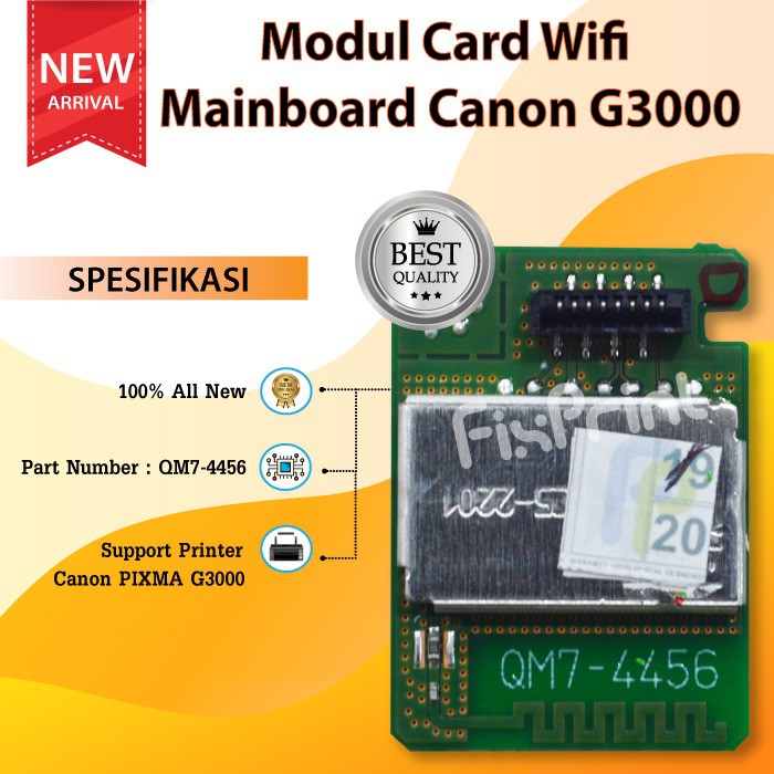 Canon G3000 TS307 TR4570S MG3670 QM7-4456 Mainboard Wifi Card Module ...