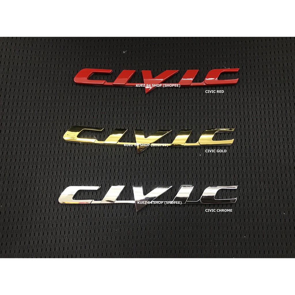 HONDA CIVIC FD EMBLEM | Shopee Philippines