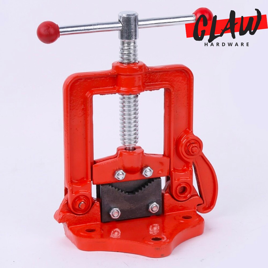 CLAW Table Rotating Clamp Pipe Vise Bench Pipe Vise Hinged Clamp-on ...