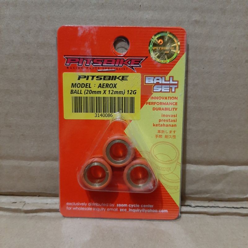 Pitsbike Fly Ball / Bola / Roller | (AEROX V1-V2)(NMAX V1-V2)(MIO i 125 ...