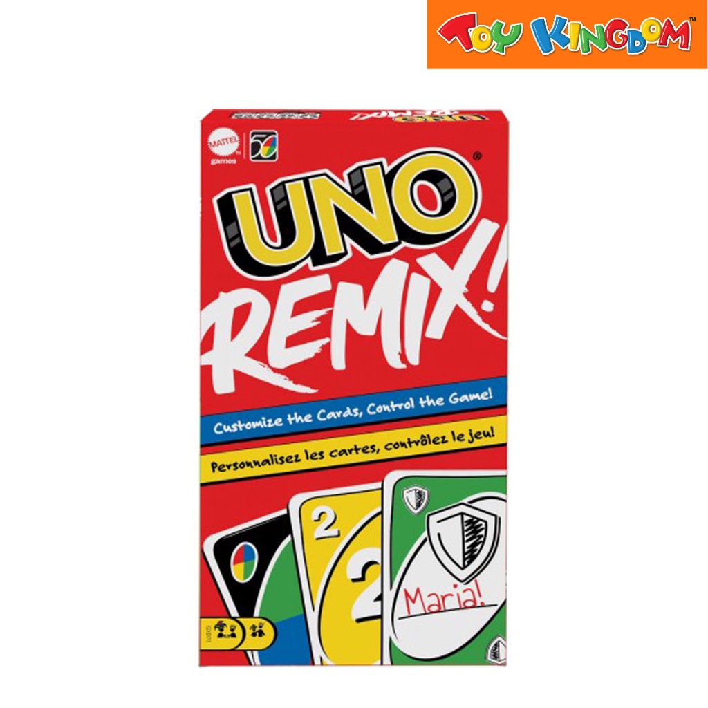 Mattel Games UNO Remix Card Game | Shopee Philippines
