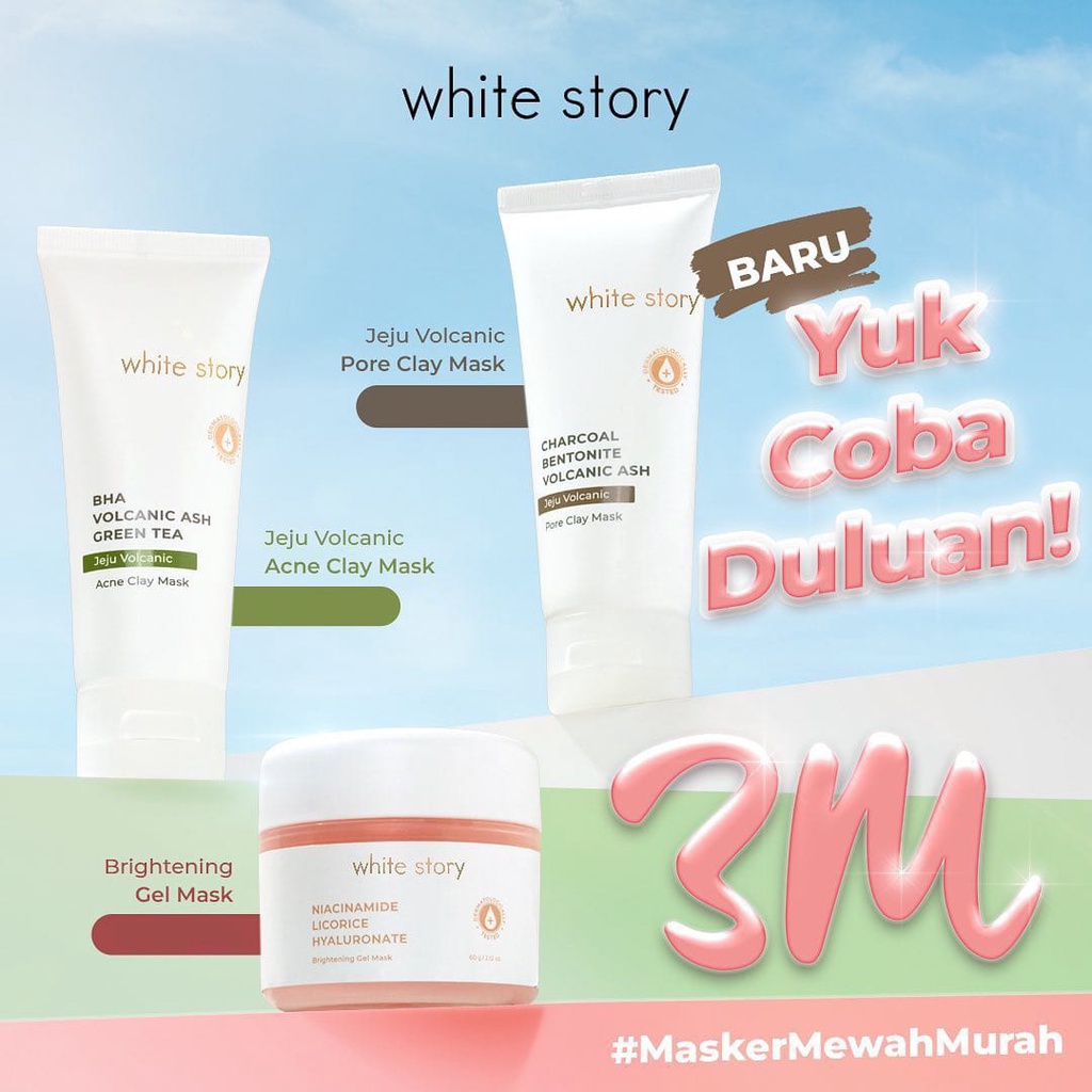 White Story Mask Series (Face Mask) | Shopee Philippines