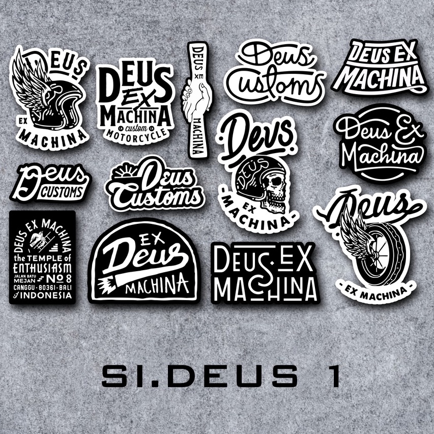 Deus STICKER PACK - DEUS STICKER TUMBLR Motorcycle JOURNAL STICKER ...