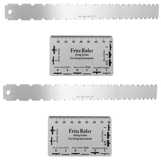 Guitar Neck Straight Edge Tool and fritz ruler for Gibson 24.75 ...