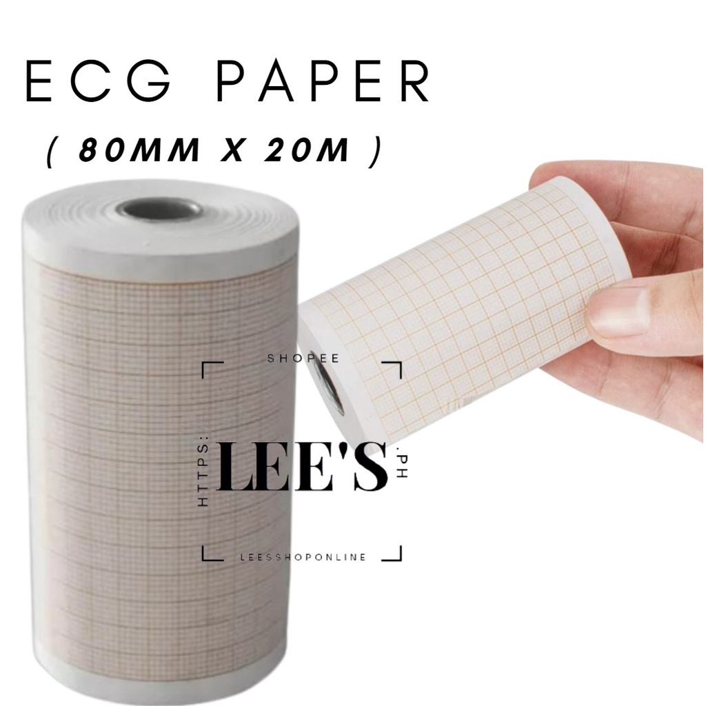 ECG PAPER ( 80MM X 20M ) | Shopee Philippines