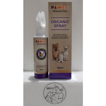 Pawell Organic Spray 120ml | Shopee Philippines