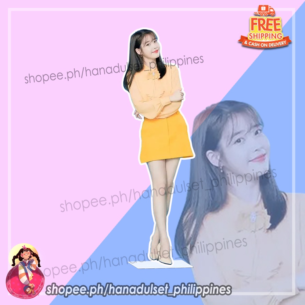 Kdrama 5 inches | cake topper IU Standee ♥[ version 15 ] | Shopee ...