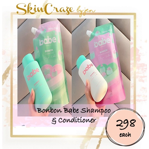 Bonbon Shampoo & Conditioner by Babe Formula [FREEBIES!] | Shopee ...