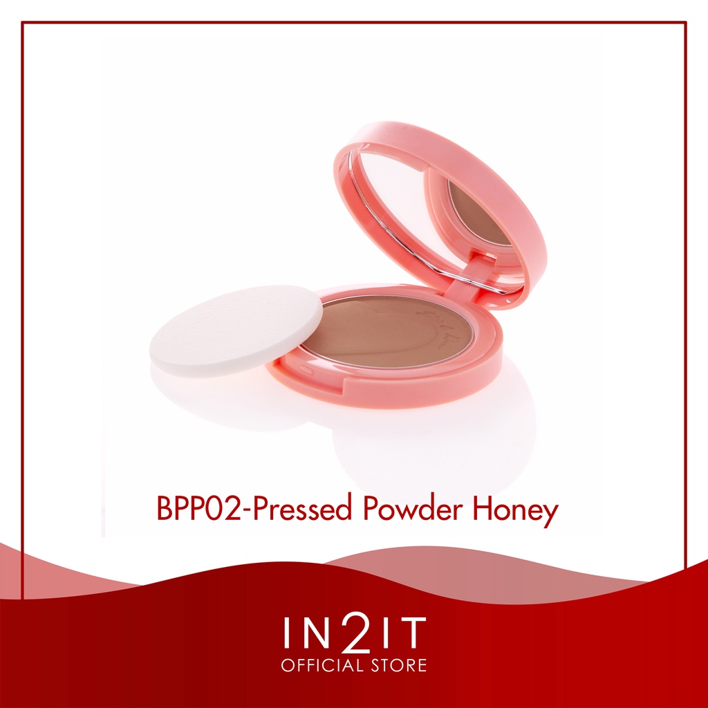 IN2IT Blur & Matte Pressed Powder Make-up SPF20 PA+++ with Mirror 01 ...